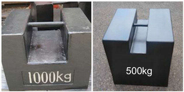 Mass pieces - Loadcell Manufacturing t/a ROUTE Calibration